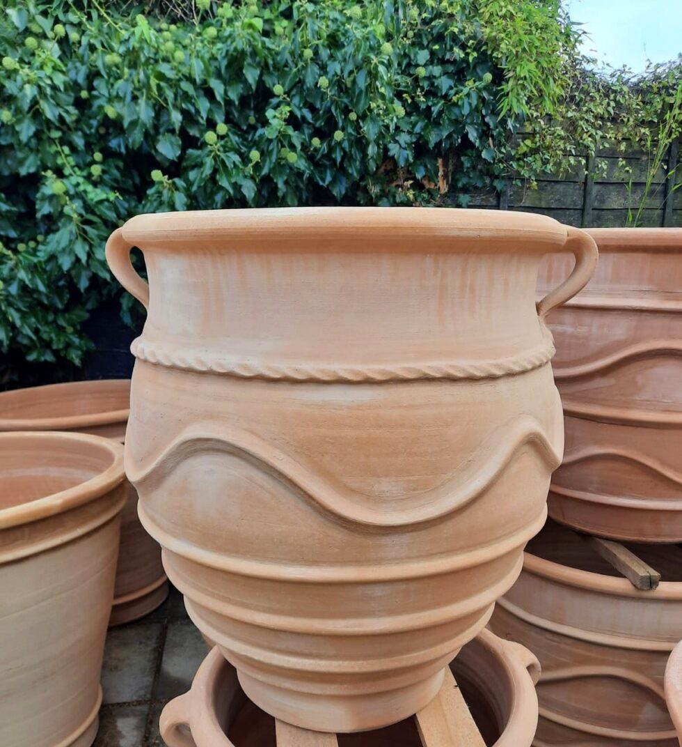SPARTA Cretan Terracotta Pot Planter - Handmade in Crete - AVAILABLE IN ...