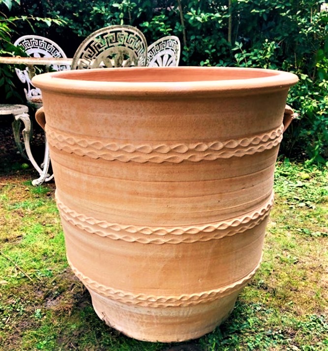 New Terracotta Pots from Crete - Artisan Cabin