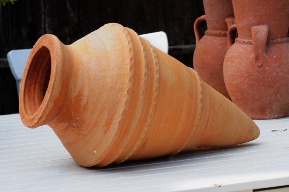 New Terracotta Pots from Crete - Artisan Cabin