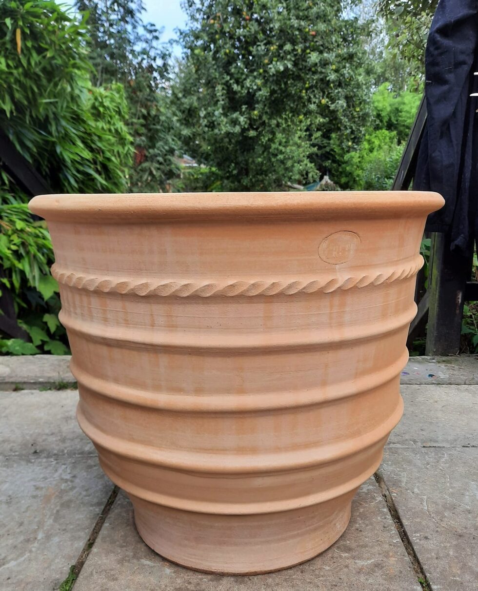 EXARA Cretan Terracotta Pot Planter - Handmade in Crete - AVAILABLE IN ...