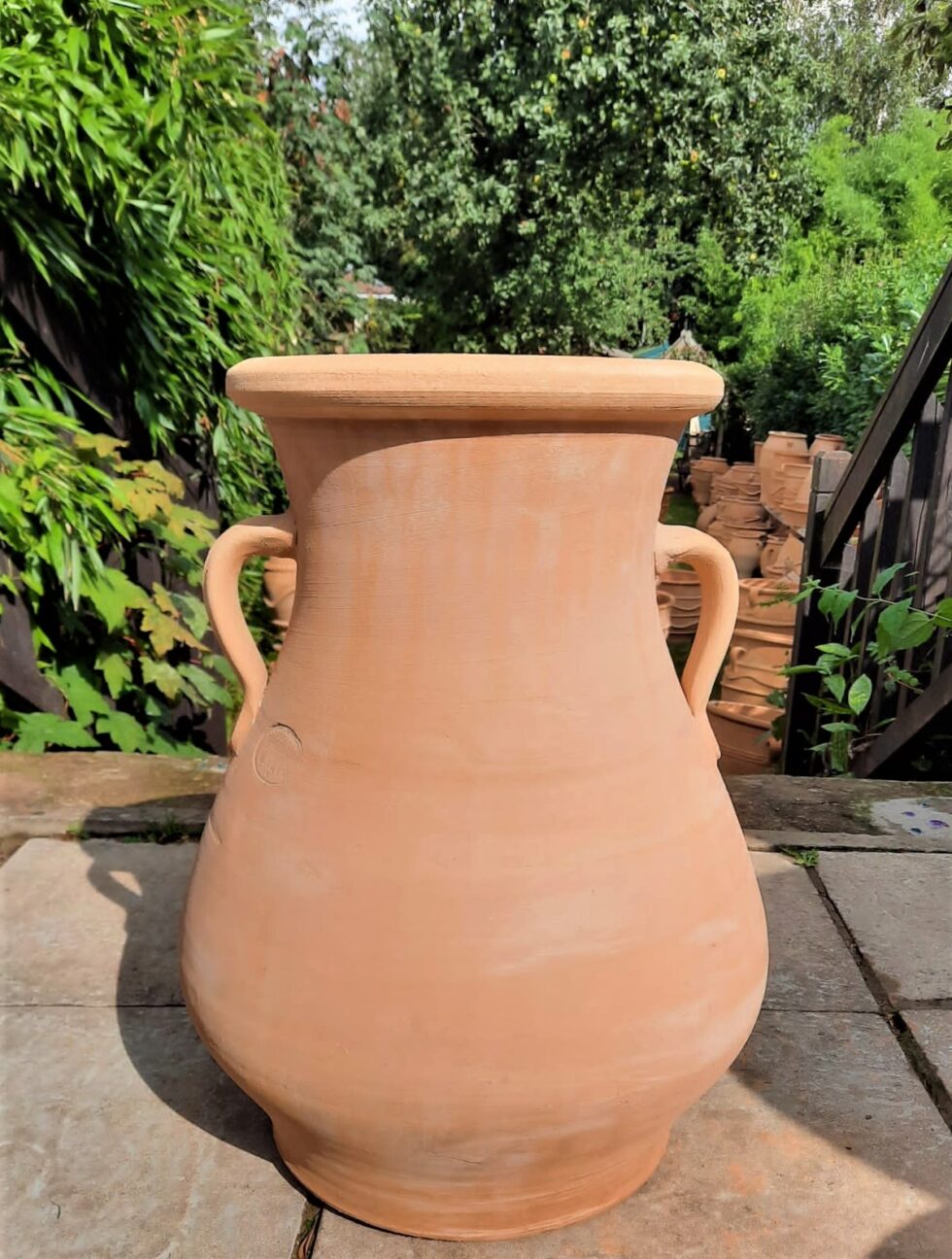 HERMES Cretan Terracotta Pot Planter - Handmade in Crete - 50cm X 40cm ...