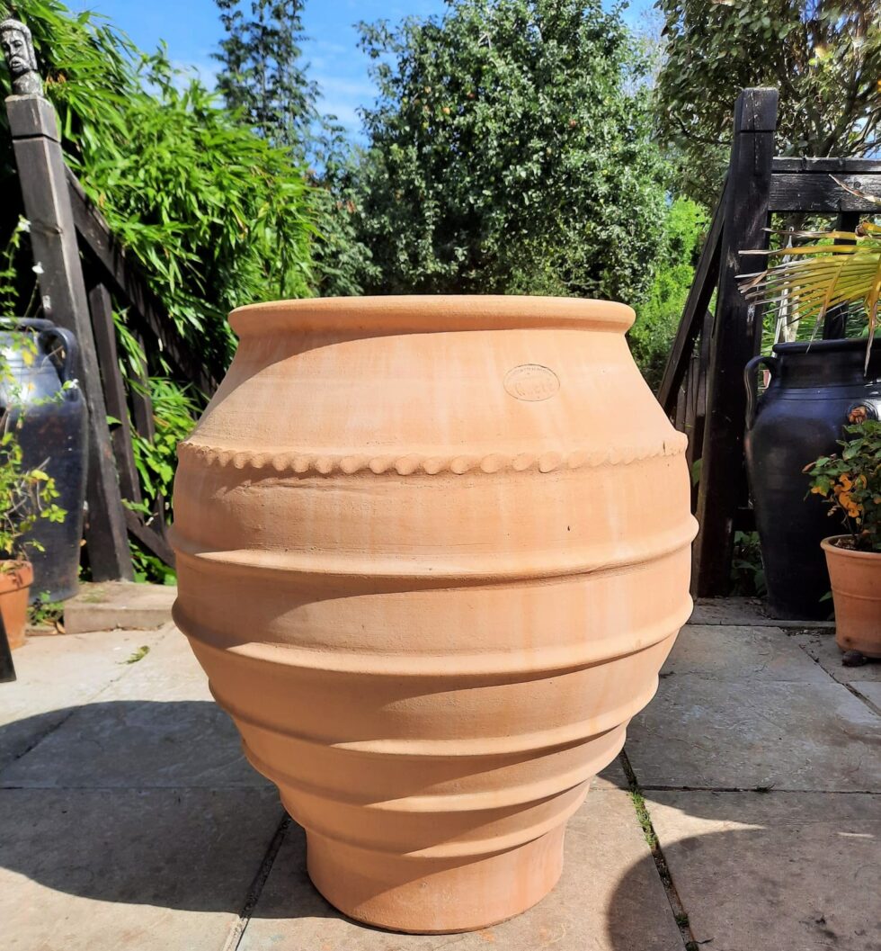 KORONIOS Cretan Terracotta Pot Planter - Handmade in Crete - AVAILABLE ...