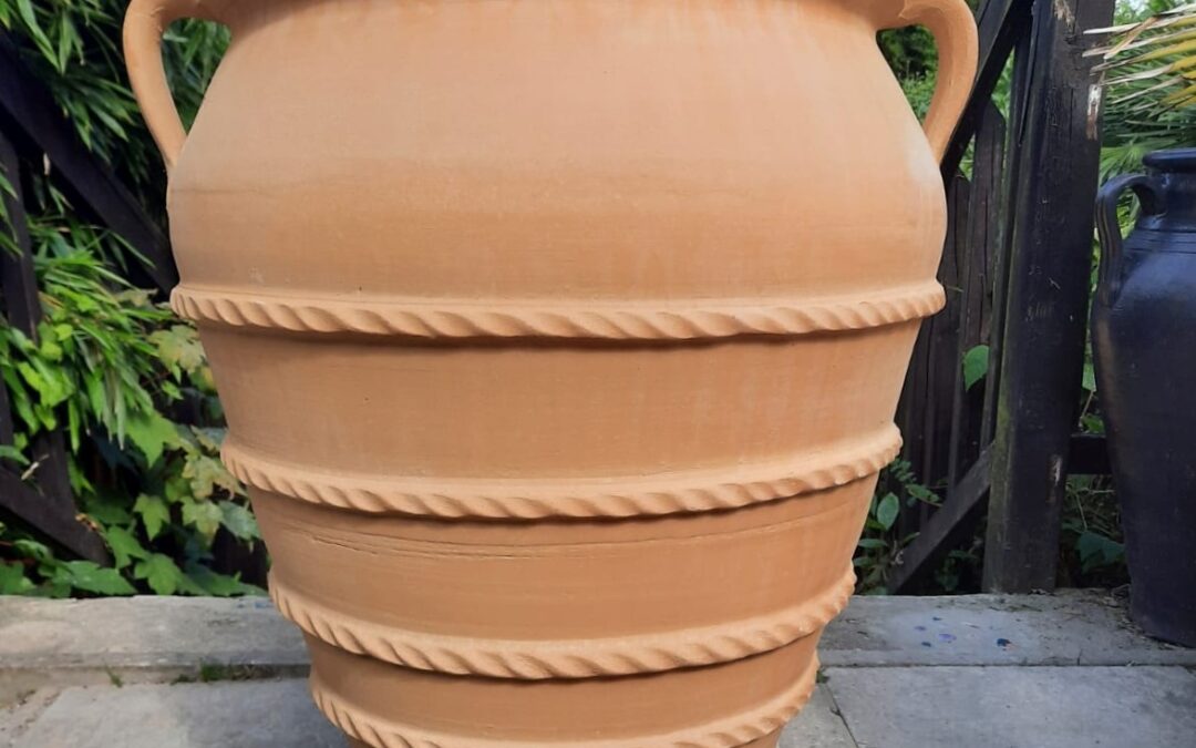 VONI Cretan Terracotta Pot Planter - Handmade in Crete - Available in 2 ...