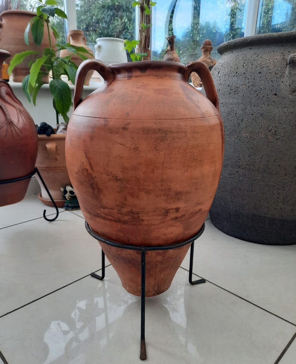 NOW SOLD - Antique Turkish Olive Pot from Inland Turkey - Large 68cm X ...